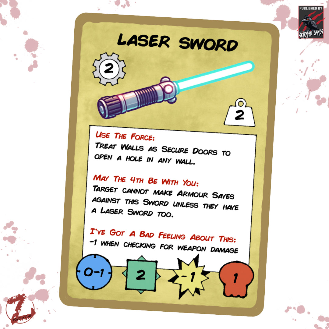 NEW Legendary Item - The Laser Sword – Tabletop Skirmish Games